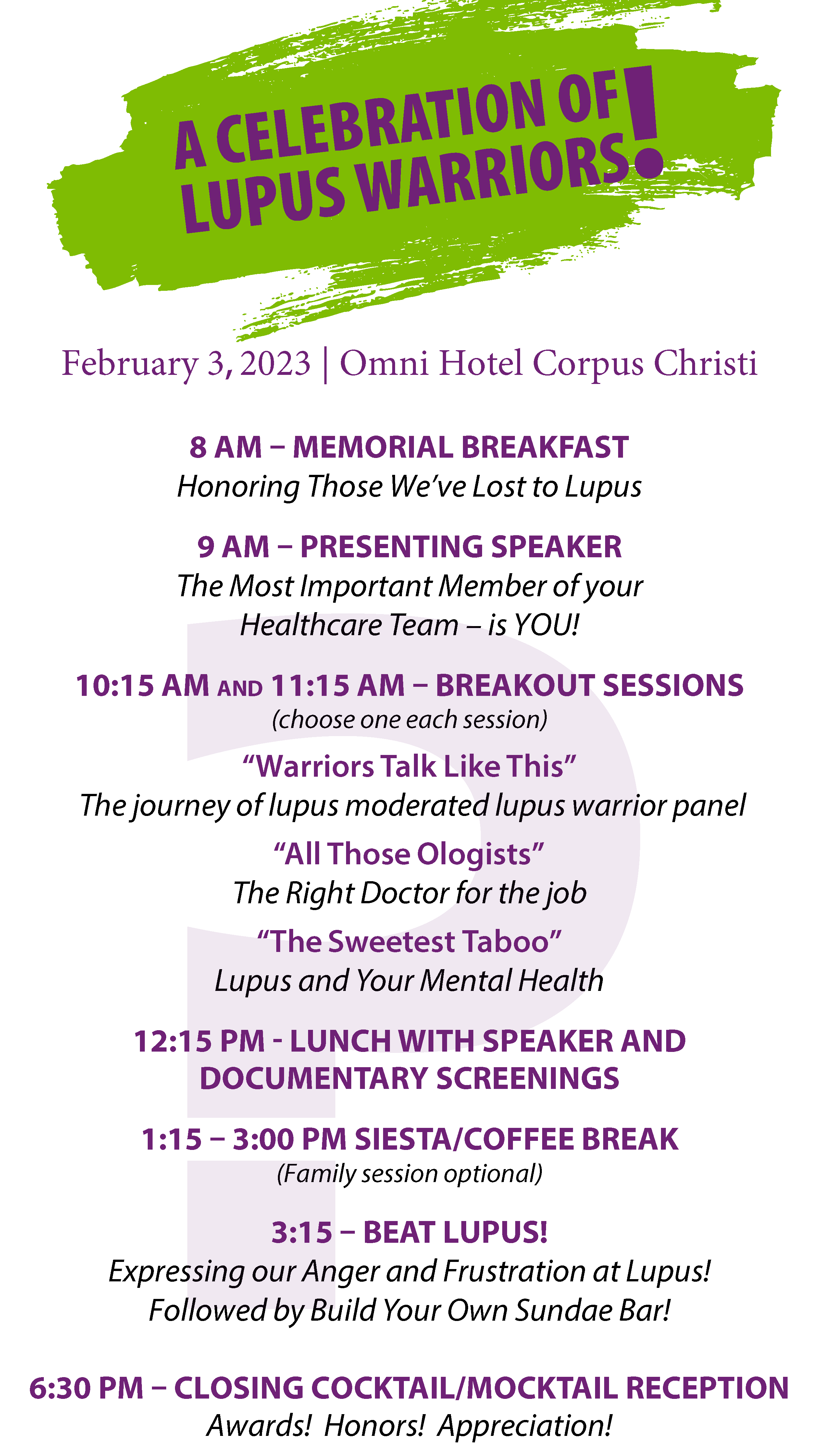 A Celebration of Lupus Warriors | Texas Gulf Coast | Lupus Foundation ...